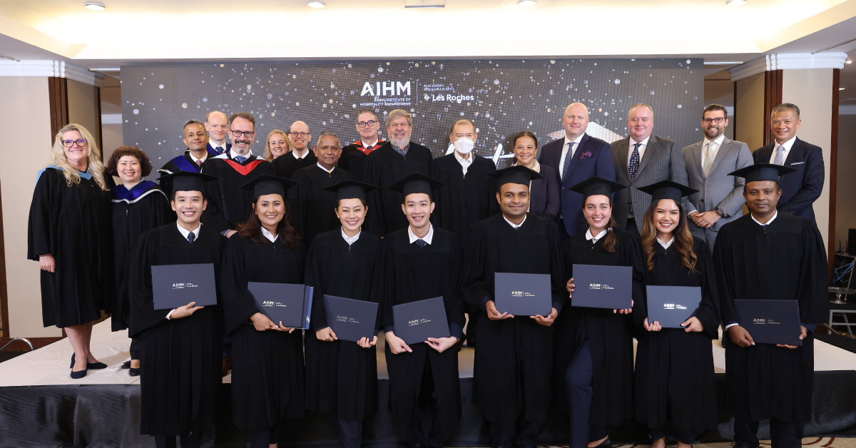 AIHM Graduates the Next Generation of Hospitality Leaders
