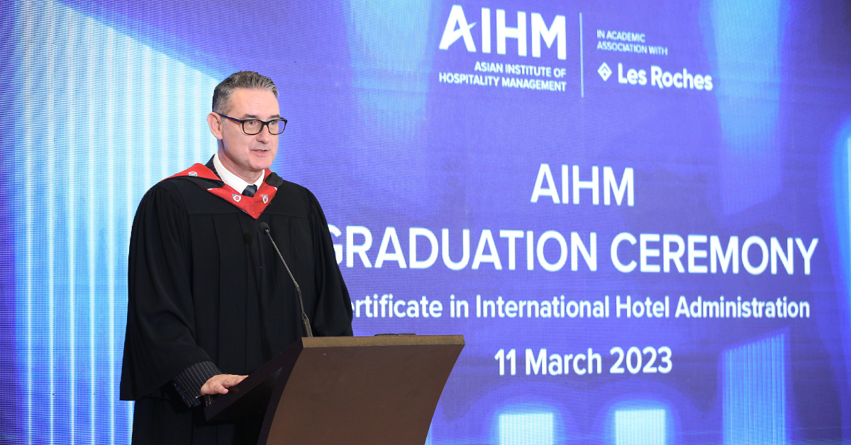 AIHM Graduates the Next Generation of Hospitality Leaders