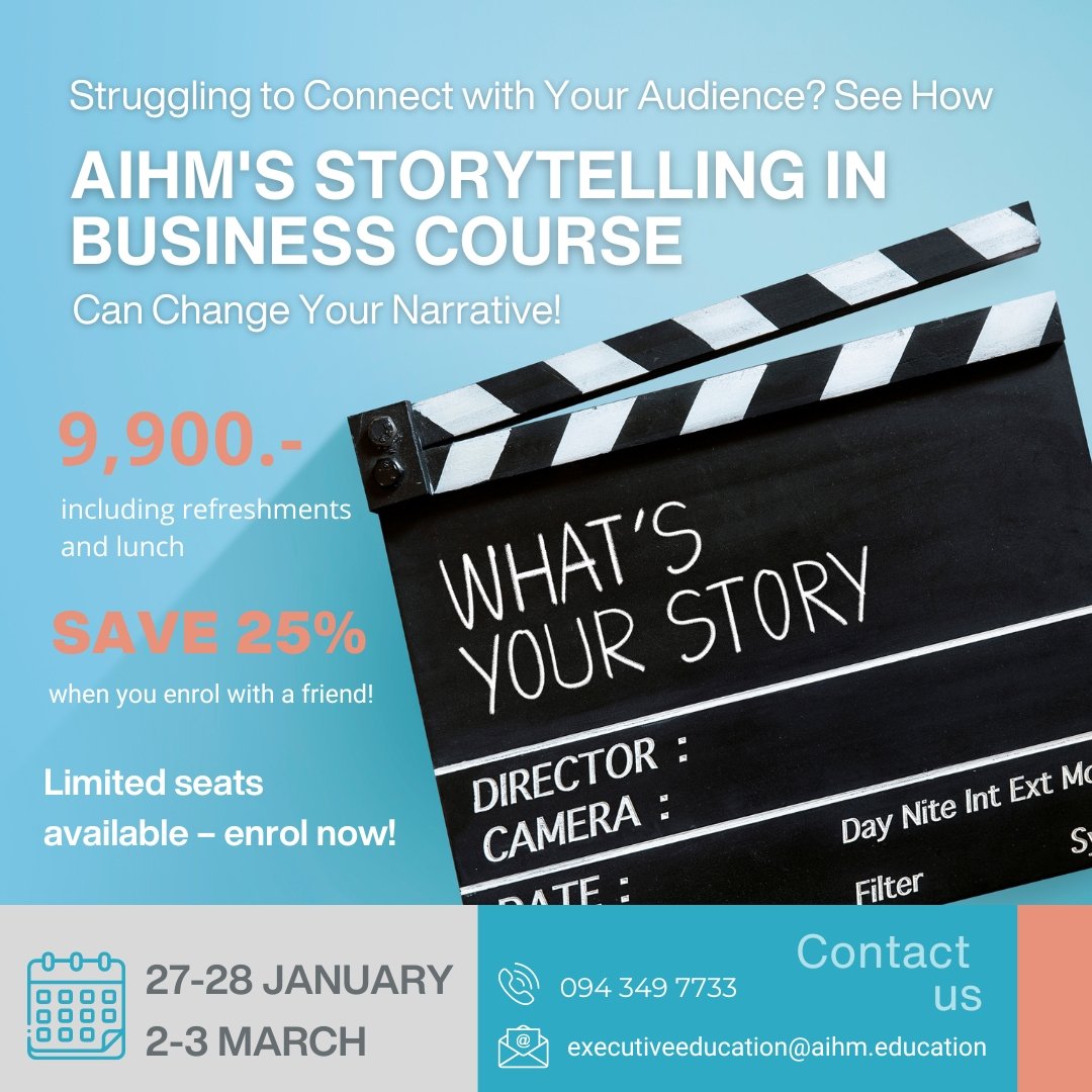 Sneak Preview: Storytelling in Business